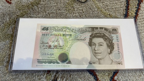 Bank of England Five Pound £5 Note Queen Elizabeth UNC Special Prefix ...