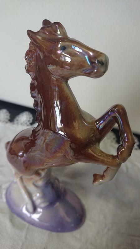 Vintage Porcelain Figurine Horse Foreign Real Nobility England Stamp ...