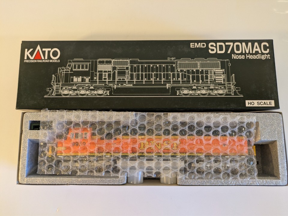 HO EMD SD70MAC BNSF Burlington Northern Santa Fe #9959 DCC Ready NIB ...