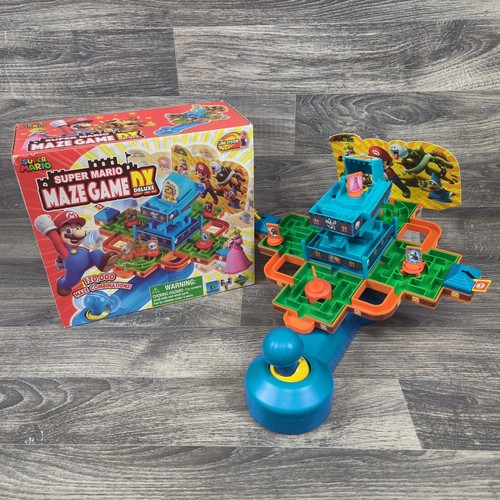 SUPER MARIO Maze Game DX Deluxe - Complete & Boxed - 3D Marble Nintendo ...