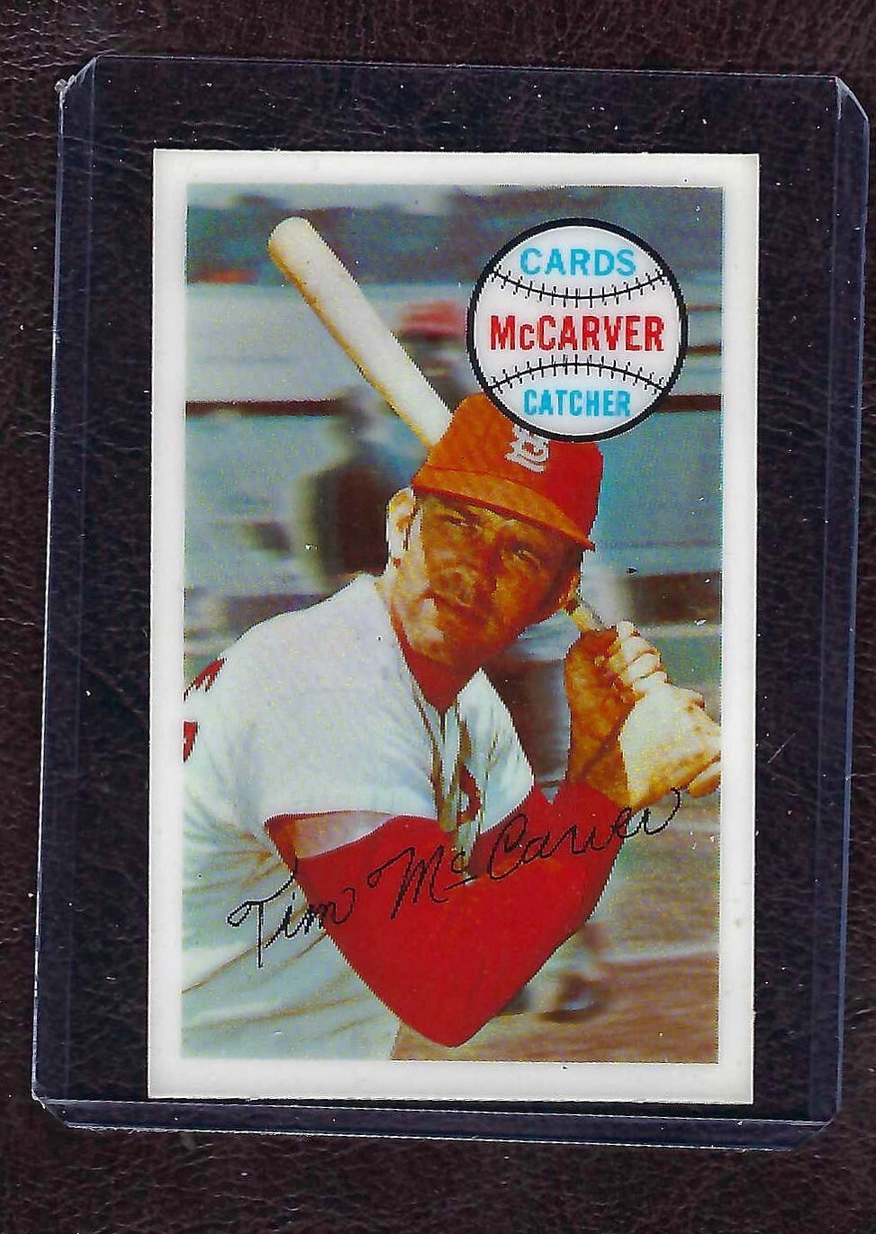 1970 Kellogg's Baseball Card #34 Tim McCarver, St. Louis Cardinals, NM ...
