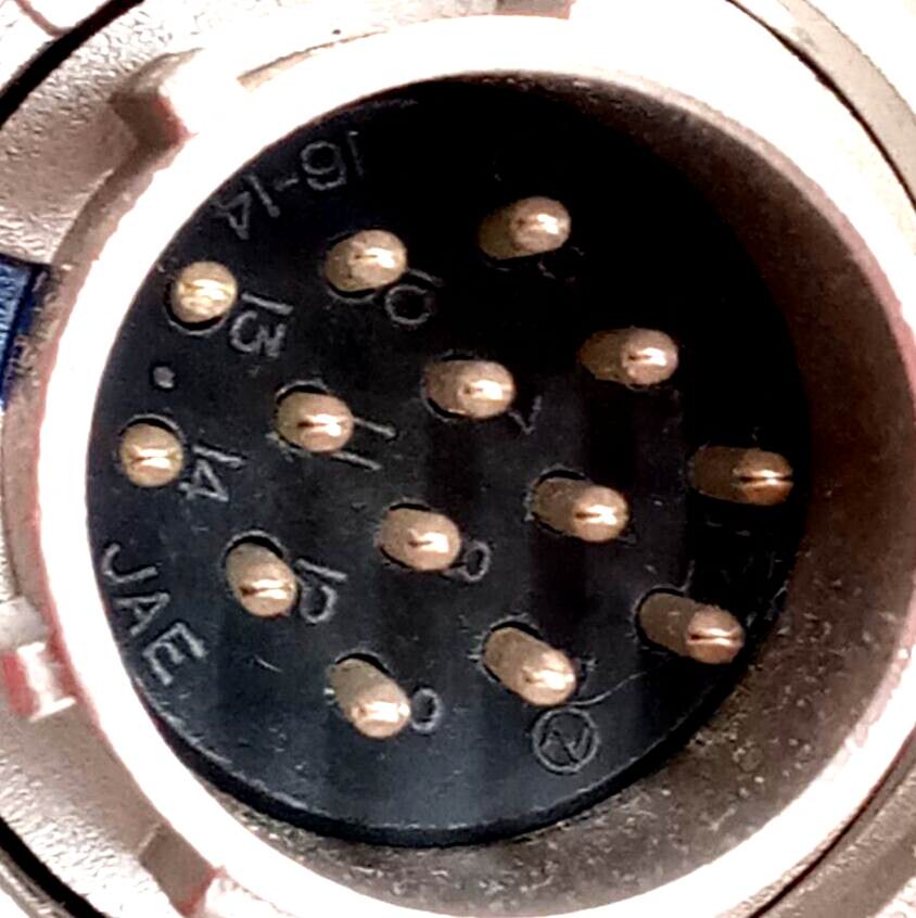 1 NOS pcs JAE 8410 SRCB6A16 14P Connector Cable Male Plug 14 Pin | eBay