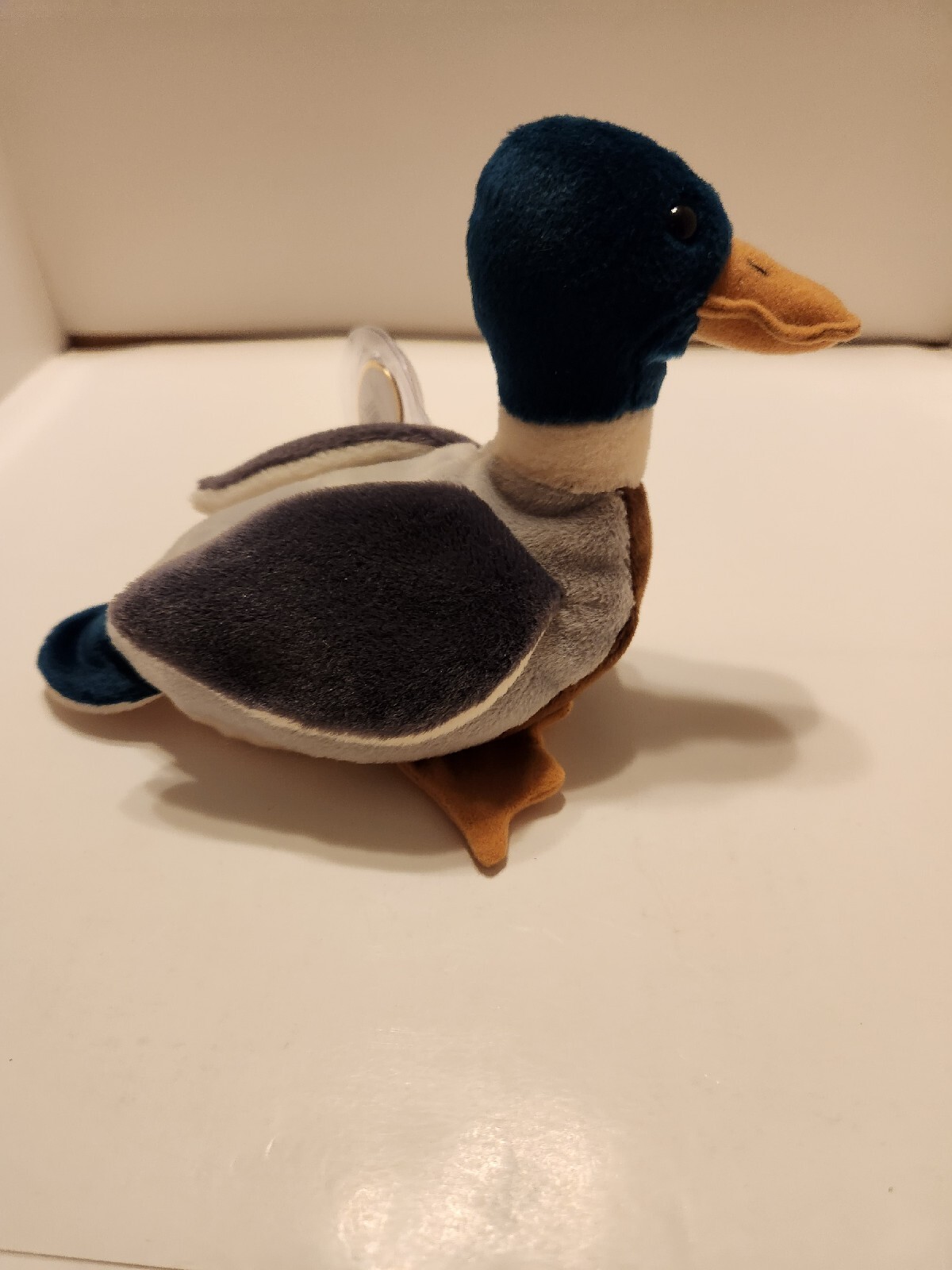 Rare Retired Ty Beanie Baby Jake The Mallard Drake Duck, 1997 W/tag ...