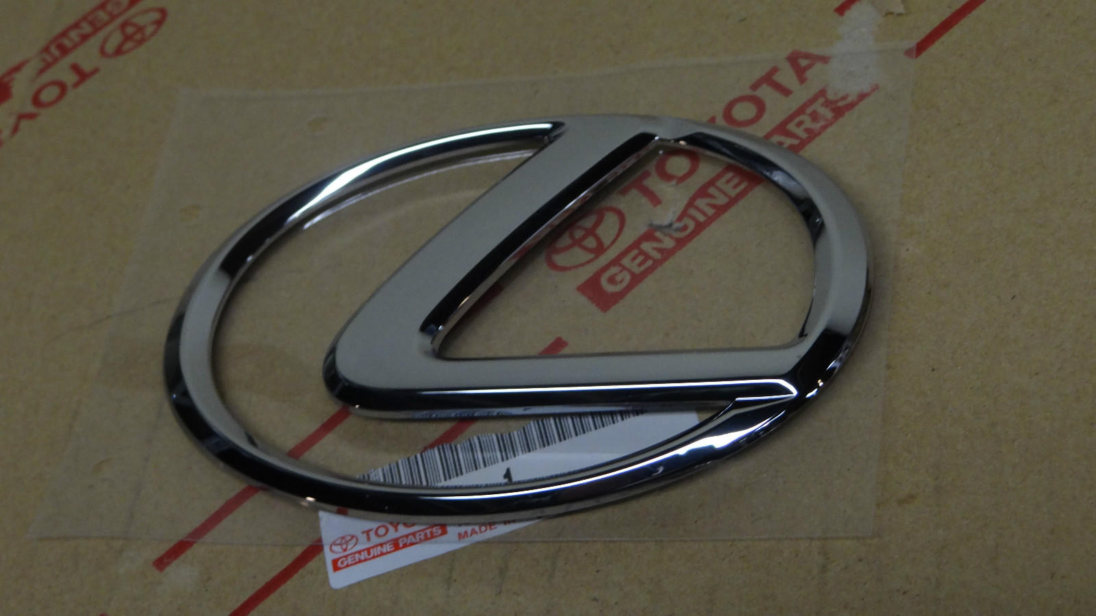 07-09 NEW LEXUS RX350 CHROME REAR TRUNK EMBLEM NORTH AMERICAN BUILT 2T ...