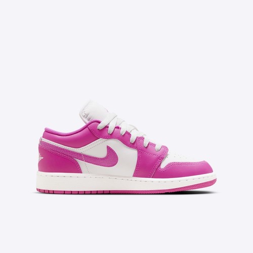 Nike Air Jordan 1 Low (GS) [FV8486-600] Kids Casual Shoes Fire pink ...