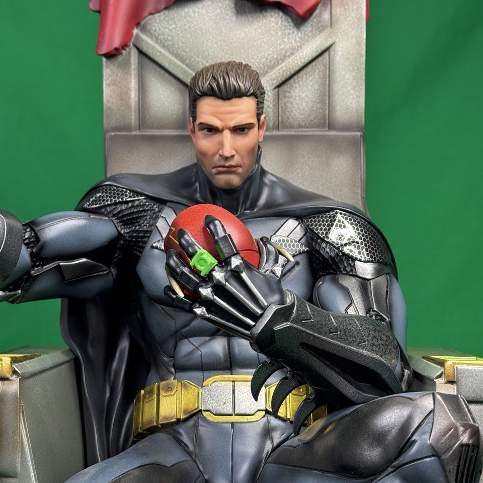 BATMAN ON THRONE Justice League Betrayal Custom Statue 1:4 Scale ...