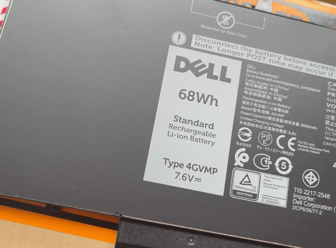 OEM Genuine 4GVMP Battery For Dell Latitude 5400 5500 Precision 3540 ...