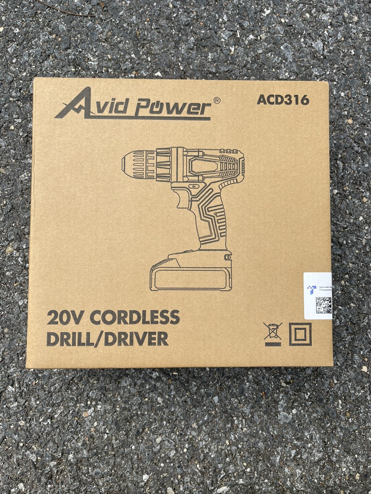 Avid Power, 20V Cordless Drill/Driver, ACD316, Red/Black | eBay