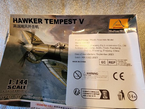 MINI HOBBY MODELS HAWKER TEMPEST V 1:144 MODEL KIT | eBay