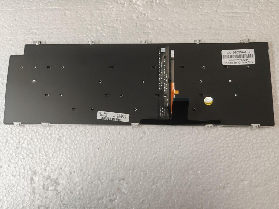 US Backlit Keyboard For Dell Precision 7550 7560 7750 7760 7770 3570 ...