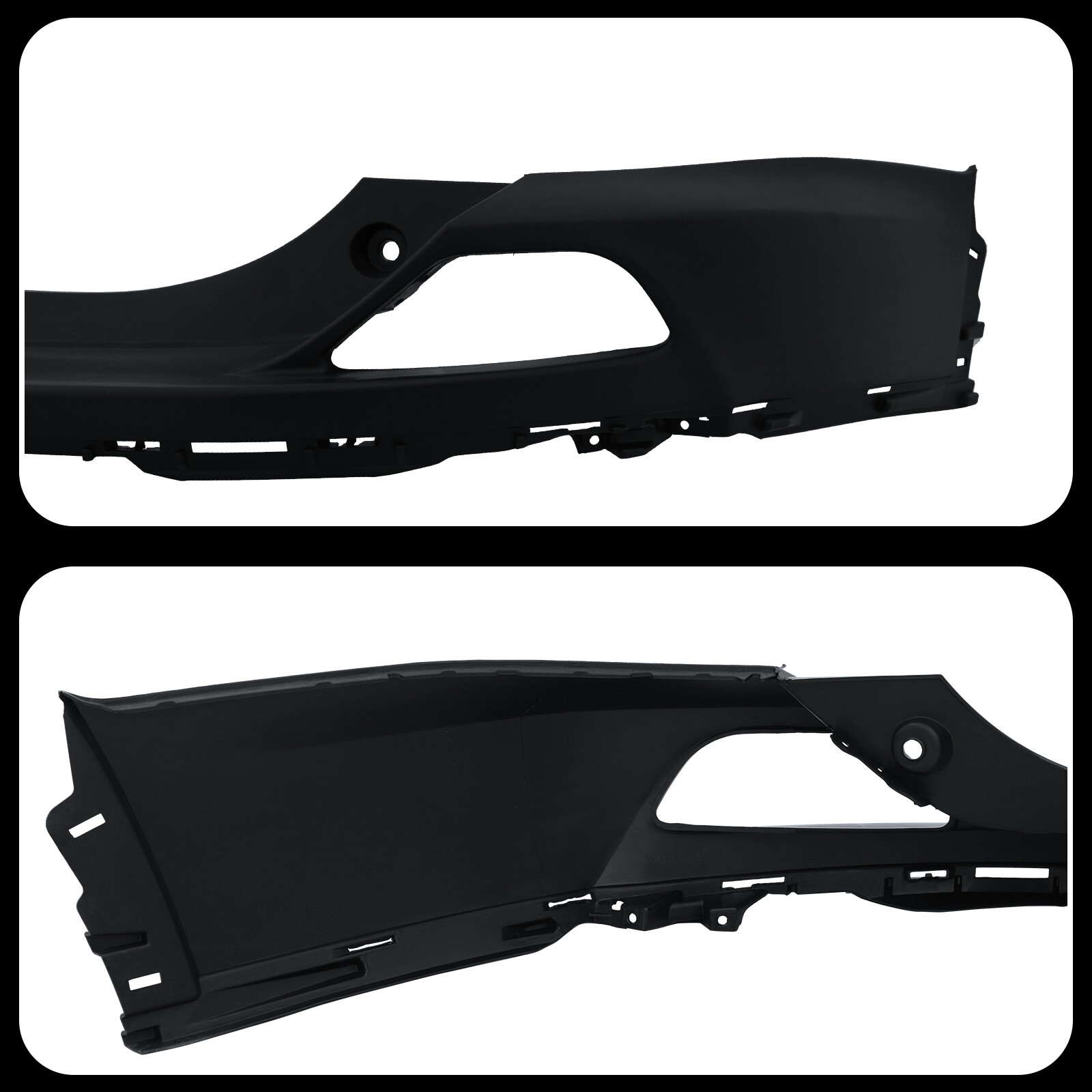 Rear Upper and Lower Bumper Cover Fit For 2016 2017 2018 Toyota RAV4 | eBay