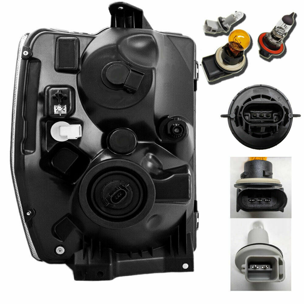 FIT FORD ECONOLINE E150 E250 E350 E450 Van 2008-2014 HEADLIGHTS HEAD ...