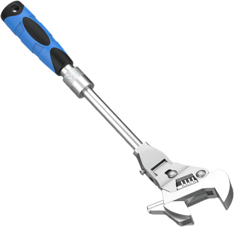 Flexhead Adjustable Wrench, 10" to 12" Ratcheting Crescent Wrenches ...