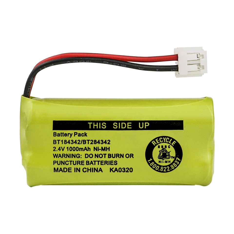 Kastar 2.4V 1000mAh NiMH Battery for AT&T BT8001 BT-8001 BT-8300 AT ...