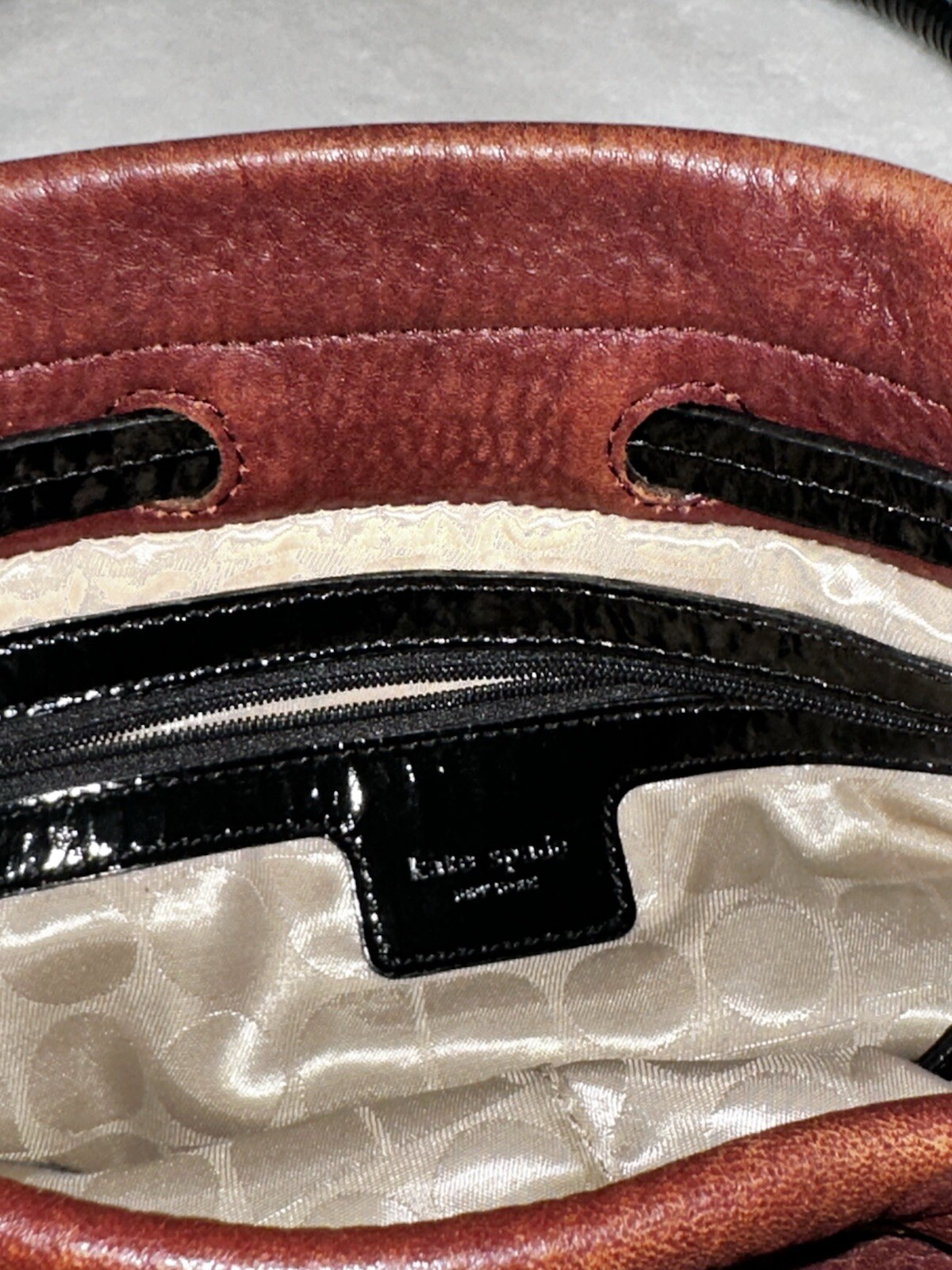 Kate Spade Leather Westbury Drawstring Opus Shoulder Handbag Soft Tote ...