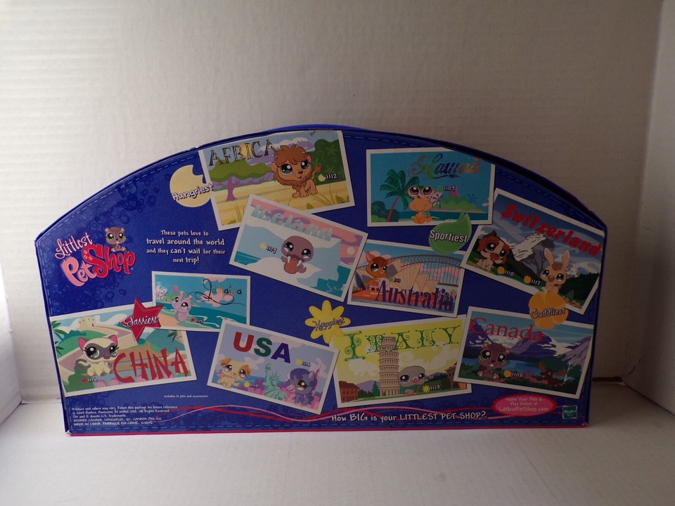 Littlest Pet Shop~#1108~#1119~#1116~Masked Cat~Around The World~Toys~In ...