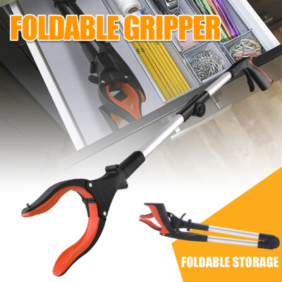 Greifhilfe mit Magnet und LED Garten Greifzange Abfall Müll Greifer ...