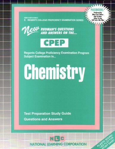 College Proficiency Examination Ser.: Chemistry : Test Preparation ...