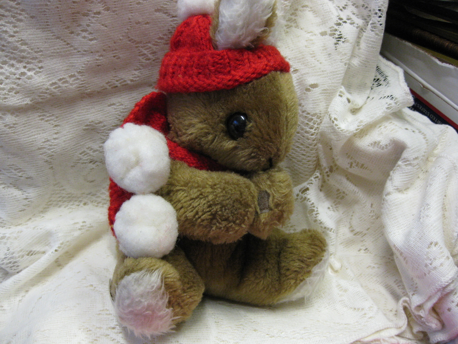 Vintage Plush Dormouse Designs Stuffed Easter Bunny Rabbit Sue Quinn ...