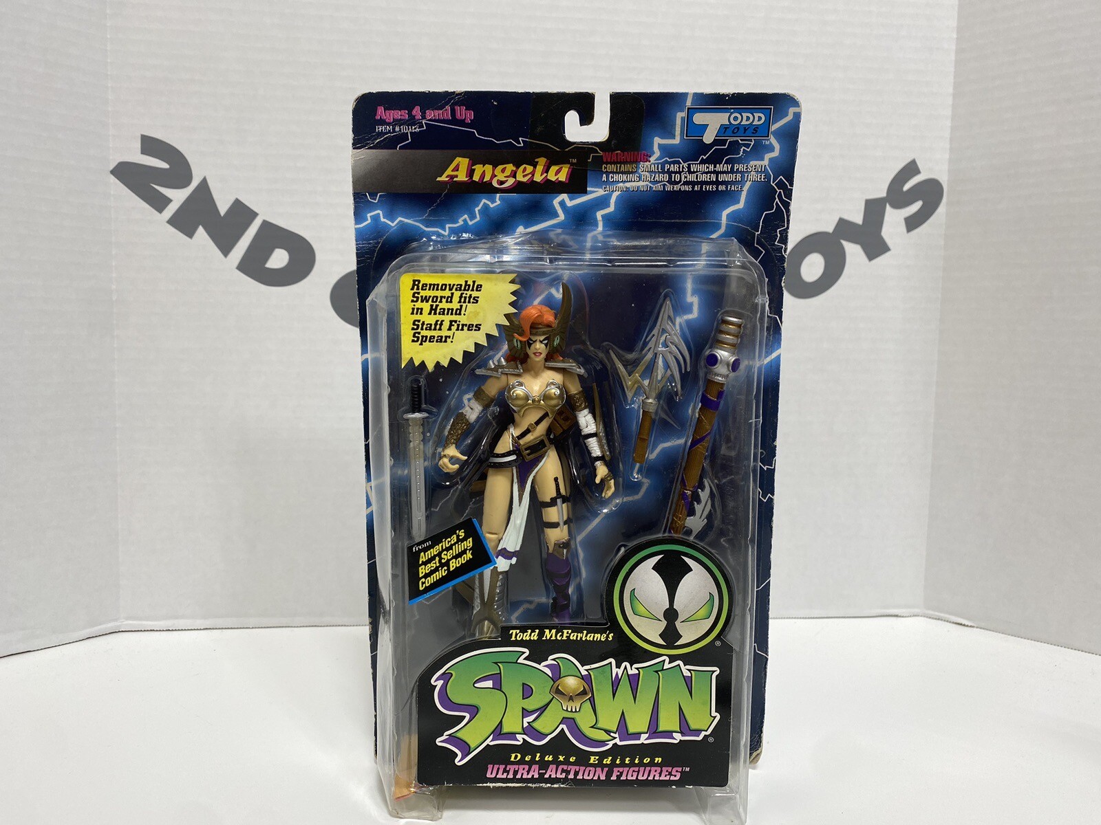 1995 Todd McFarlane Spawn Angela Action Figure Deluxe Edition for sale ...