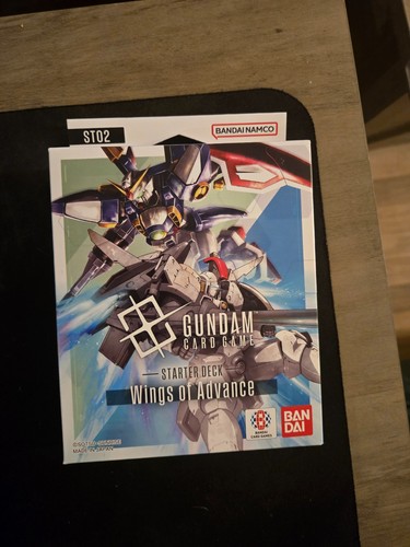 Gundam Card Game Starter Deck - Wings of Advance (ST02) - English - NEW SEALED | eBay