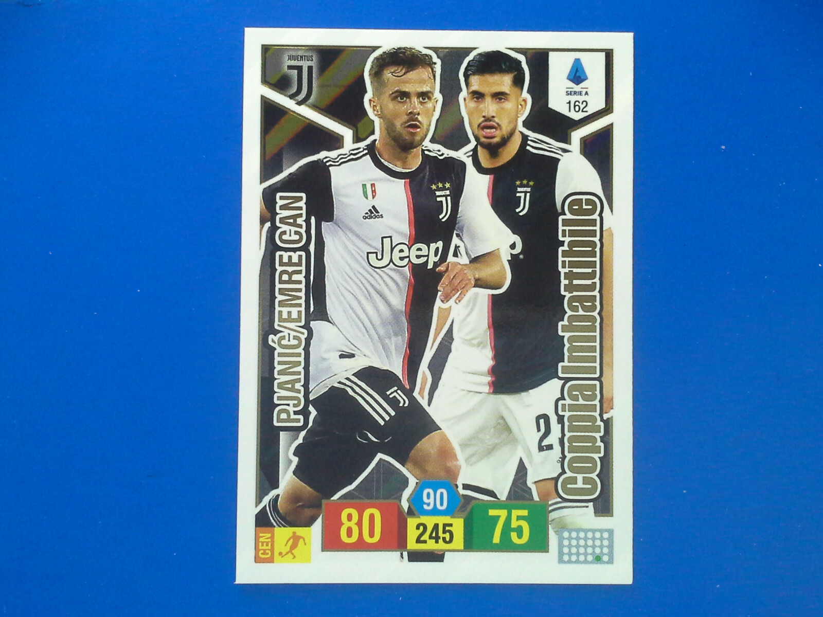 Panini Calciatori Adrenalyn 2019-20 2020 n.162 Pjanic/Emre Can Juventus ...