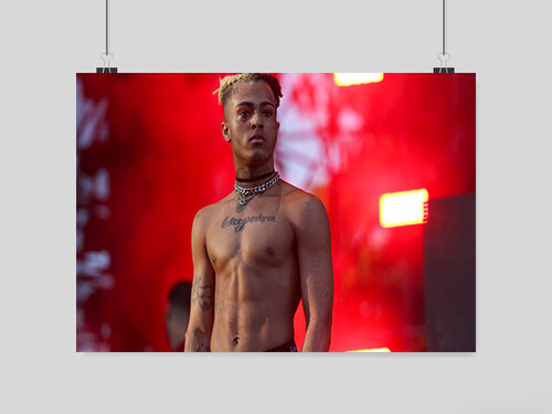XXXTENTACION POSTER A4 SIZE PRINT IMAGE USA RAPPER SINGER RAP MUSIC ...