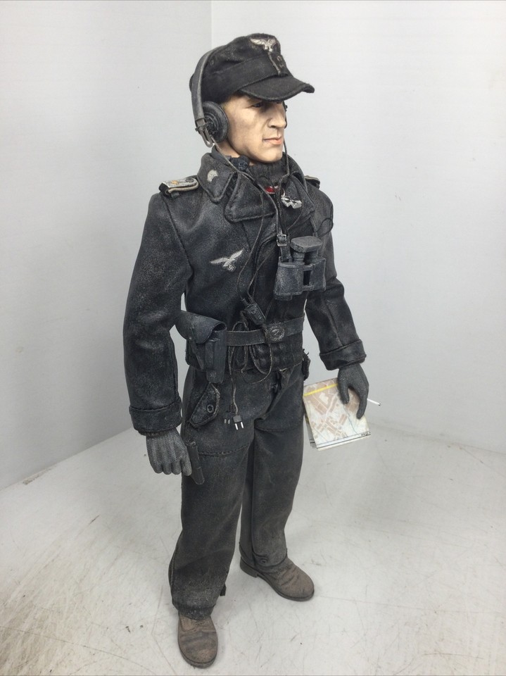 1/6 WW2 GERMAN LUFTWAFFE (H.G.) PANZER DIV TIGER TANK COMMANDER PPK+ ...