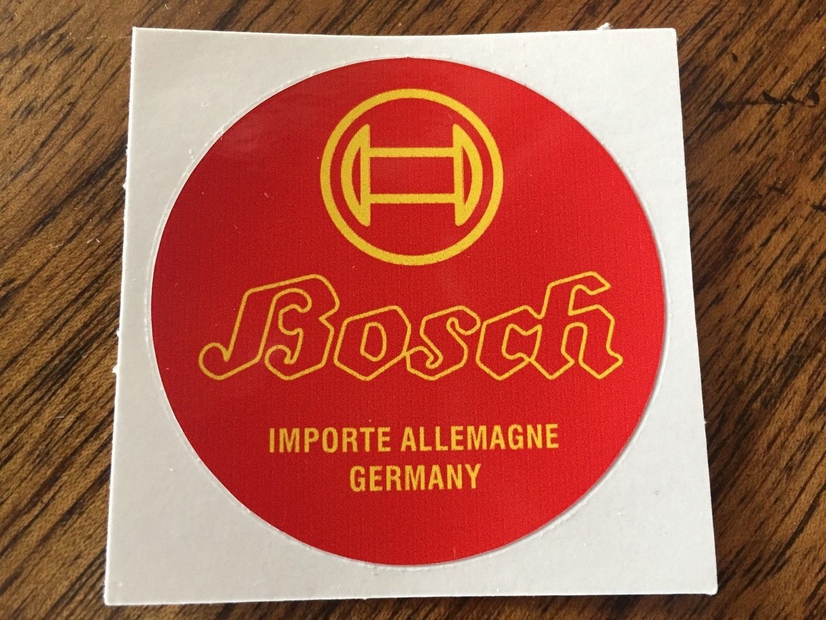 Bosch Battery Logo Battery Logo Sticker Bosch (EU) | Moto Boxer