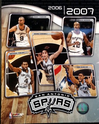 SAN ANTONIO SPURS 2006/2007 TEAM COMPOSITE 8X10 PHOTO | eBay
