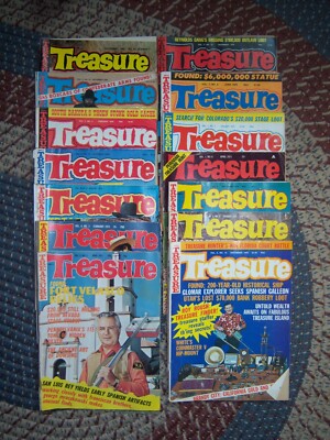 Lot of 18 vintage TREASURE treasure hunting magazines 70's 80's | eBay