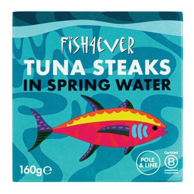 Fish4Ever | Skipjack Tuna Steaks in Spring Water 160g | 15 x 160g | eBay UK