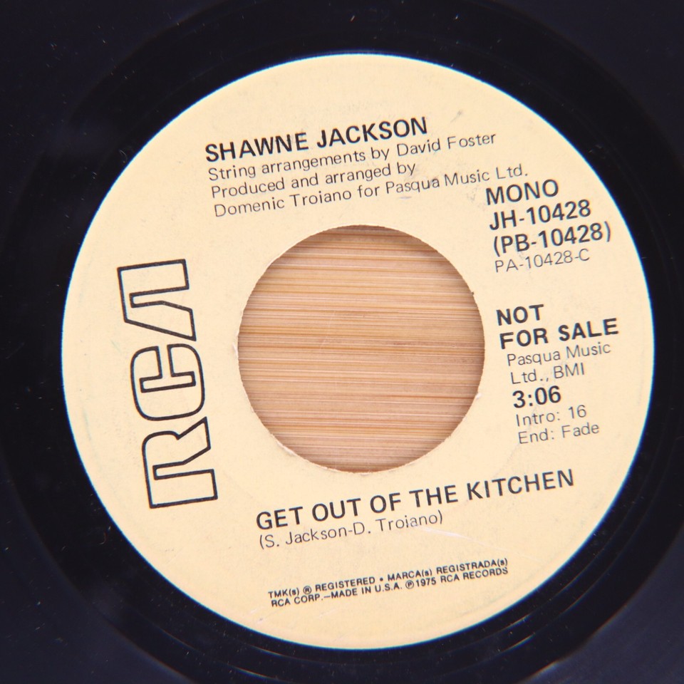 SHAWNE JACKSON - GET OUT OF THE KITCHEN - SOUL 45 *PROMO* | eBay