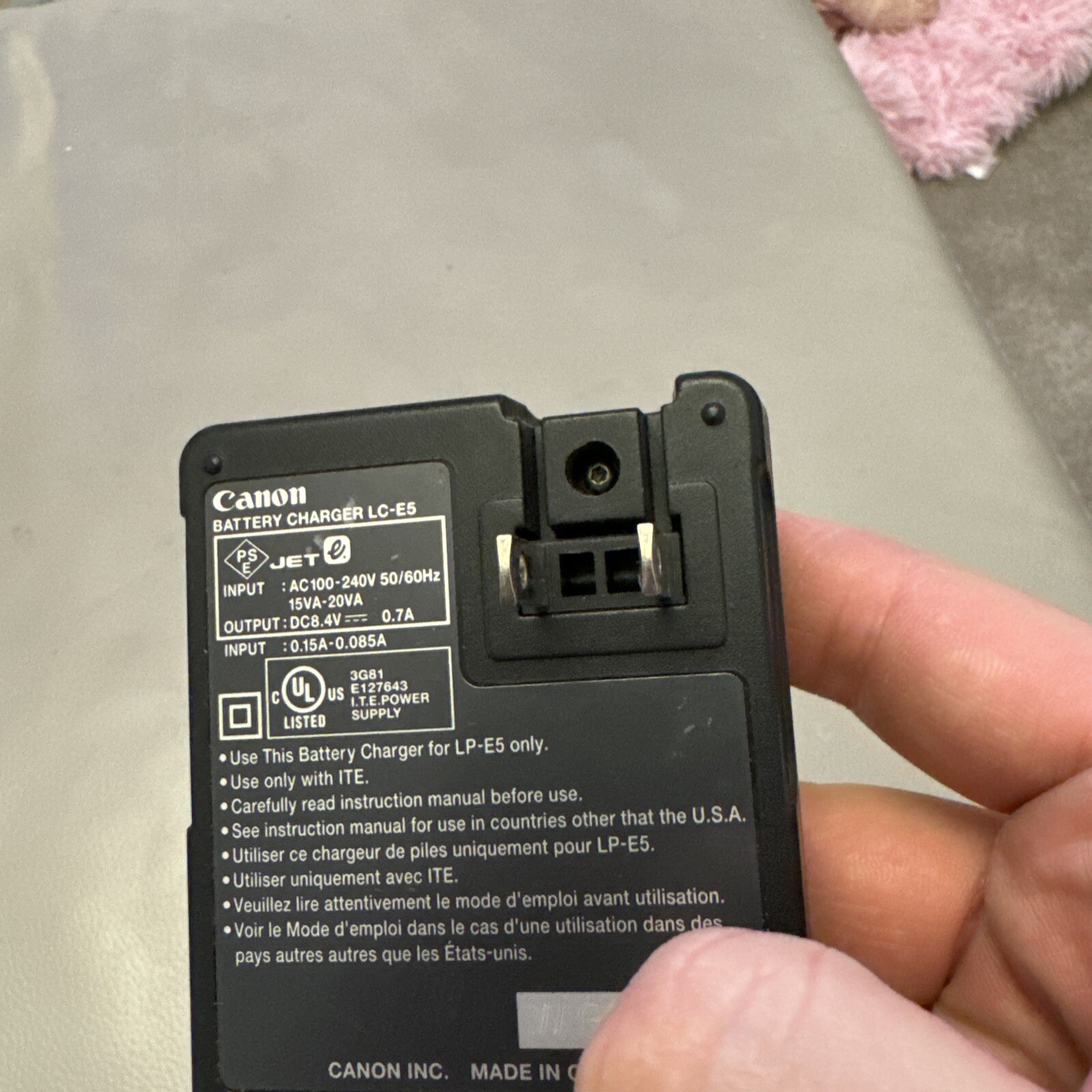 Canon Battery Charger LC-E5E for EOS 500D/ 450D / 1000D | eBay