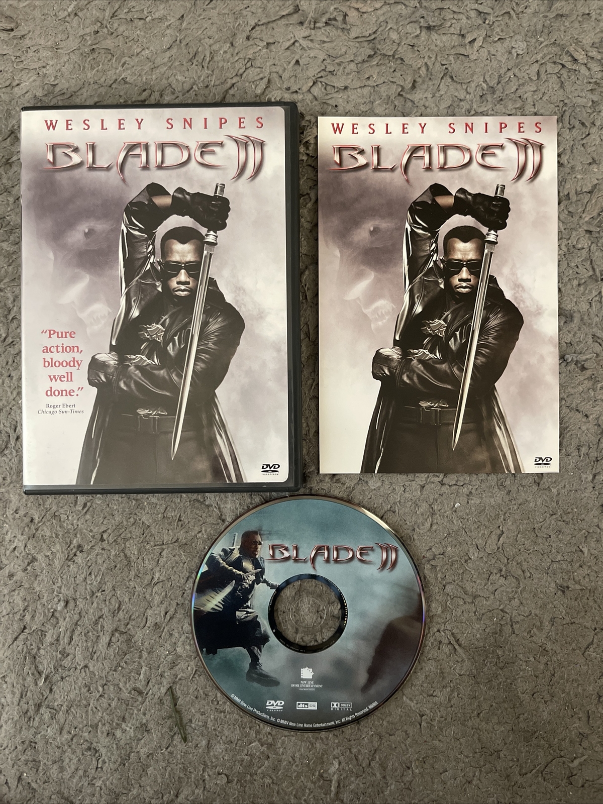 Blade II (DVD, 2002) Wesley Snipes Widescreen Edition Kris ...