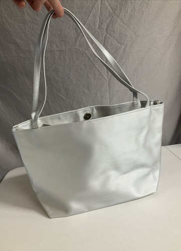 Vintage Avon Bag Tote Weekender Travel Silver NEW Read Desc | eBay