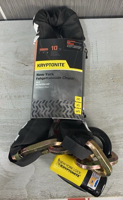 Kryptonite New York Fahgettaboudit Chain 1410 and Disc Lock Keyed 14mm ...