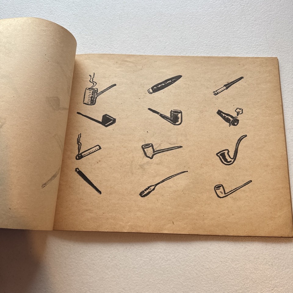 Vintage 1940 Kopeefun Magic Copy Paper Kit Cartoon Art Book | eBay