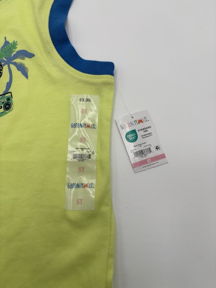 Garanimals Tank Top Boys Size 5T NWT Graphic | eBay