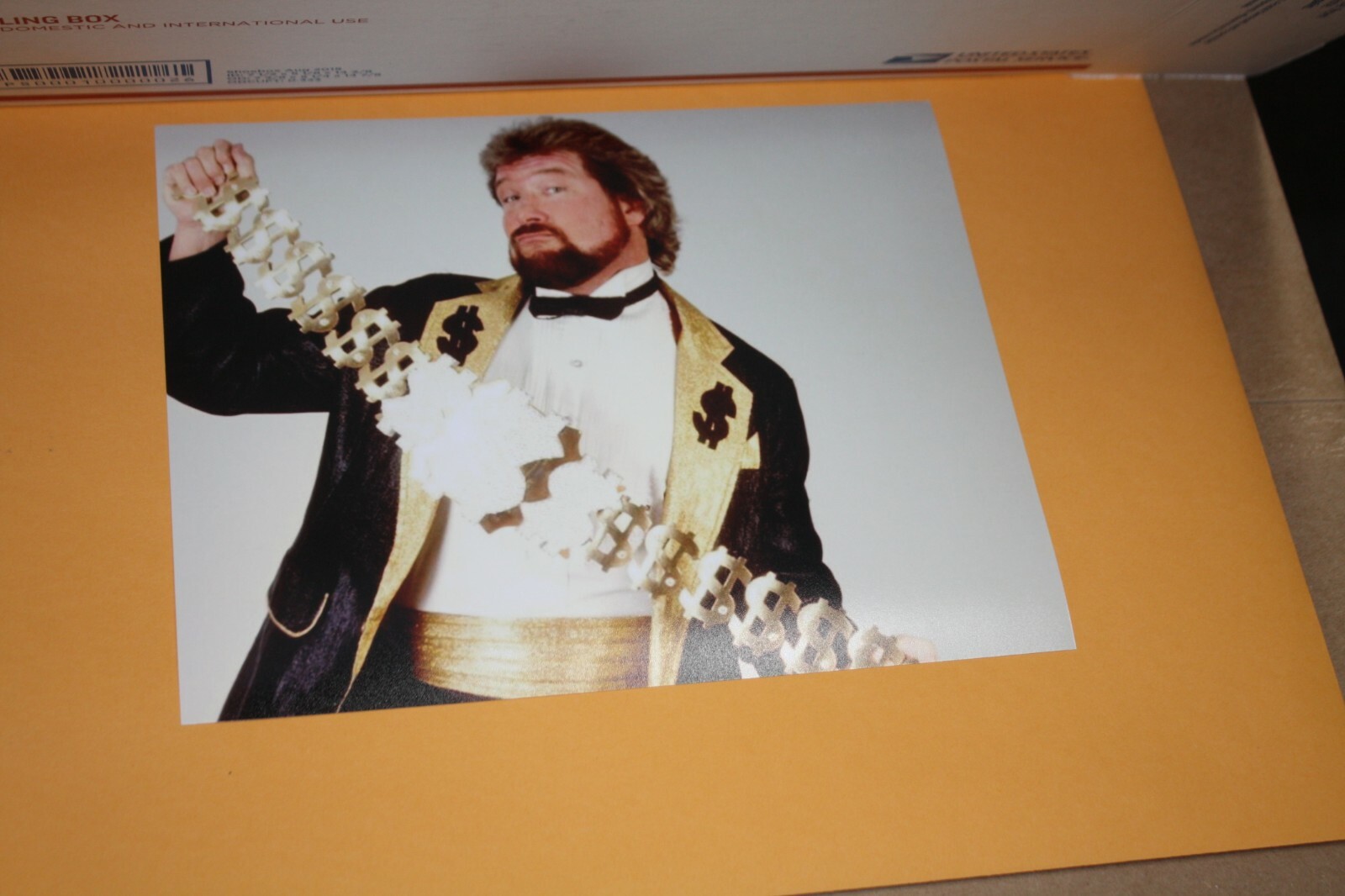 WWE WWF WCW TED DIBIASE THE MILLION DOLLAR MAN UNSIGNED 8X10 PHOTO W ...