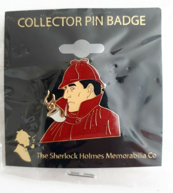 Sherlock Holmes Pin Badge Memorabilia Collector Company for sale online ...