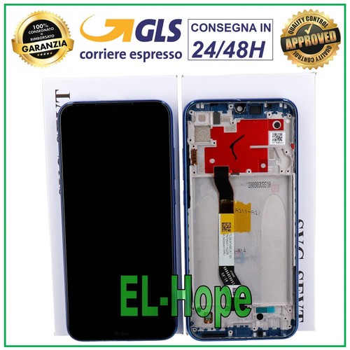 DISPLAY LCD + FRAME ORIGINALE XIAOMI REDMI NOTE 8T M1908C3XG TOUCH ...