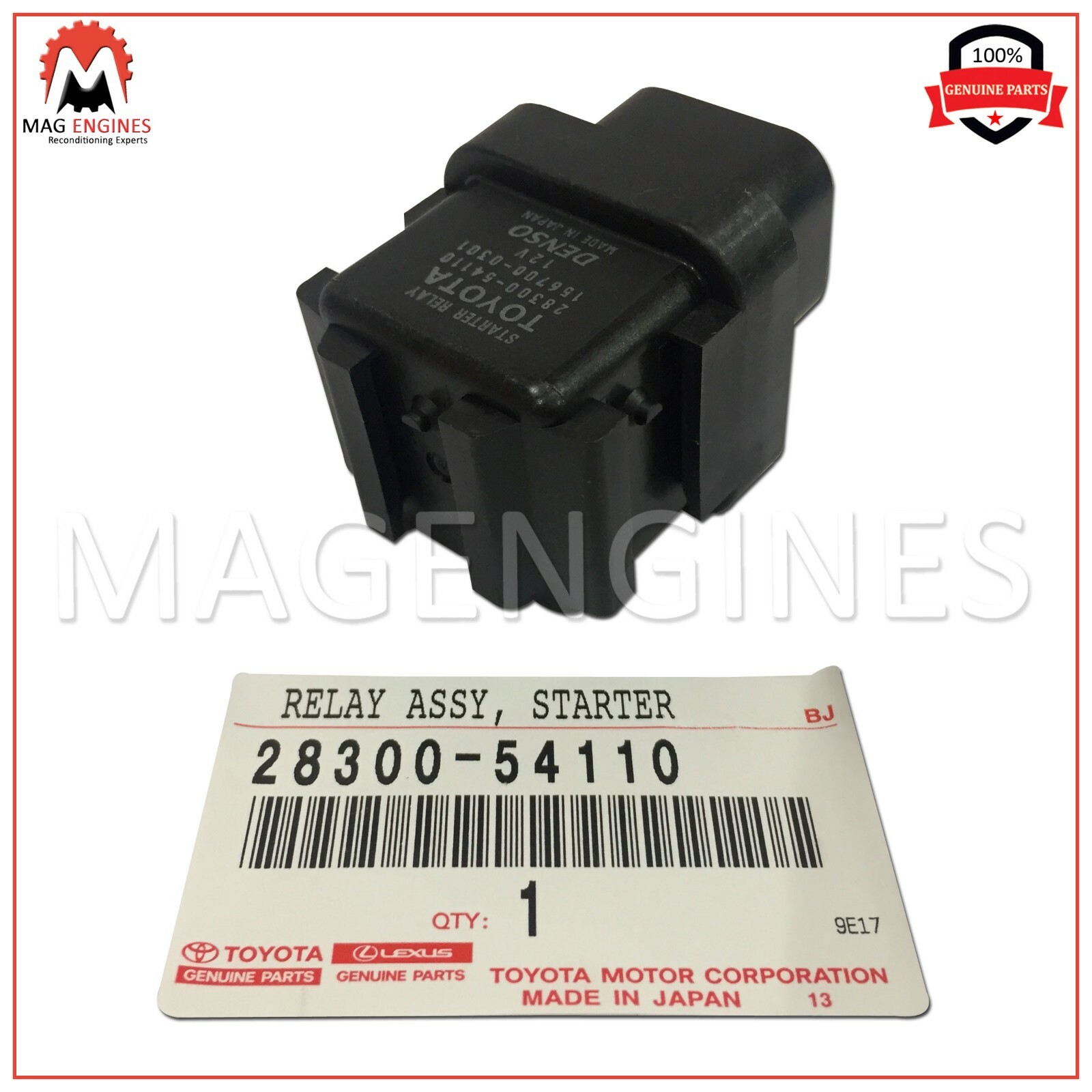 28300-54110 GENUINE OEM RELAY ASSY, STARTER 2830054110 | eBay