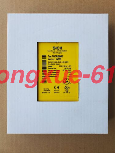 New SICK FX3-CPU000000 1043783 Controller FX3CPU000000 Via FedEx or DHL ...