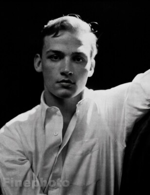 1945 Vintage GEORGE PLATT LYNES Handsome Bill Harris Male Model Photo ...