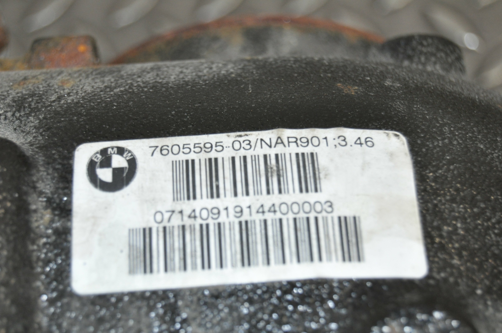 BMW F32 Rear Differential 3.46 Ratio 7605595 425d 2015 LHD 2339668 for ...