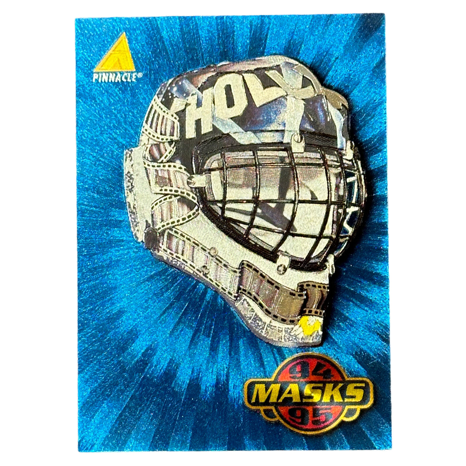 1994-95 Pinnacle KELLY HRUDEY #MA3 Goalie Masks Insert Card LA Kings ...