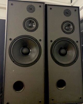 JBL G400 8 Ohms Tower Speakerx2 | eBay