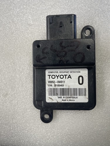 2011 LEXUS ES350 OCCUPANT DETECTION MODULE 89952-0W011 | eBay