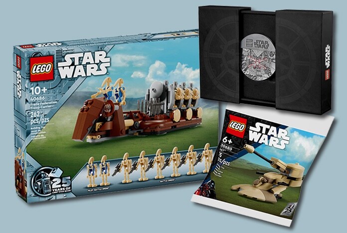 LEGO Star Wars 5008818 Battle of Yavin 40686 Trade Federation Troop ...